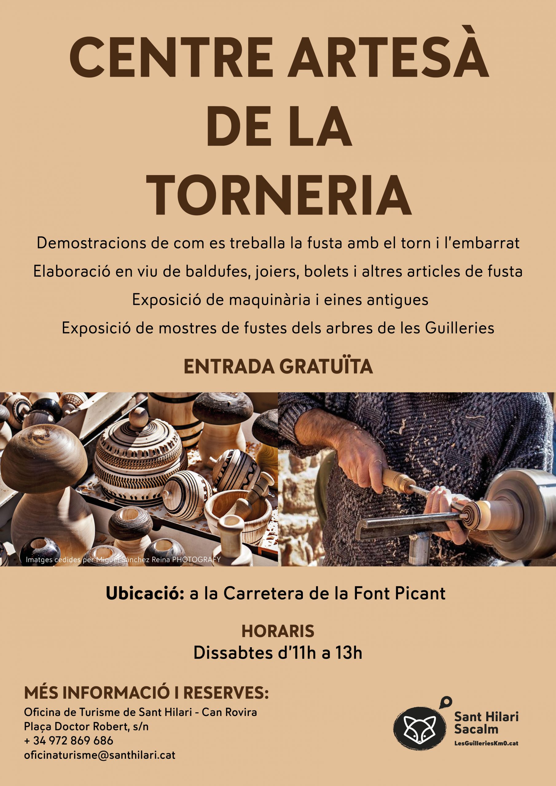 Obre el Centre Artesà de la Torneria - Sant Hilari Sacalm